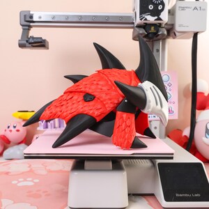 Monster Hunter Cat Helmet Felyne Rathalos 3D Printed Palico Armor ...