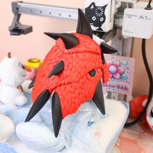 Monster Hunter Cat Helmet Felyne Rathalos 3D Printed Palico Armor ...