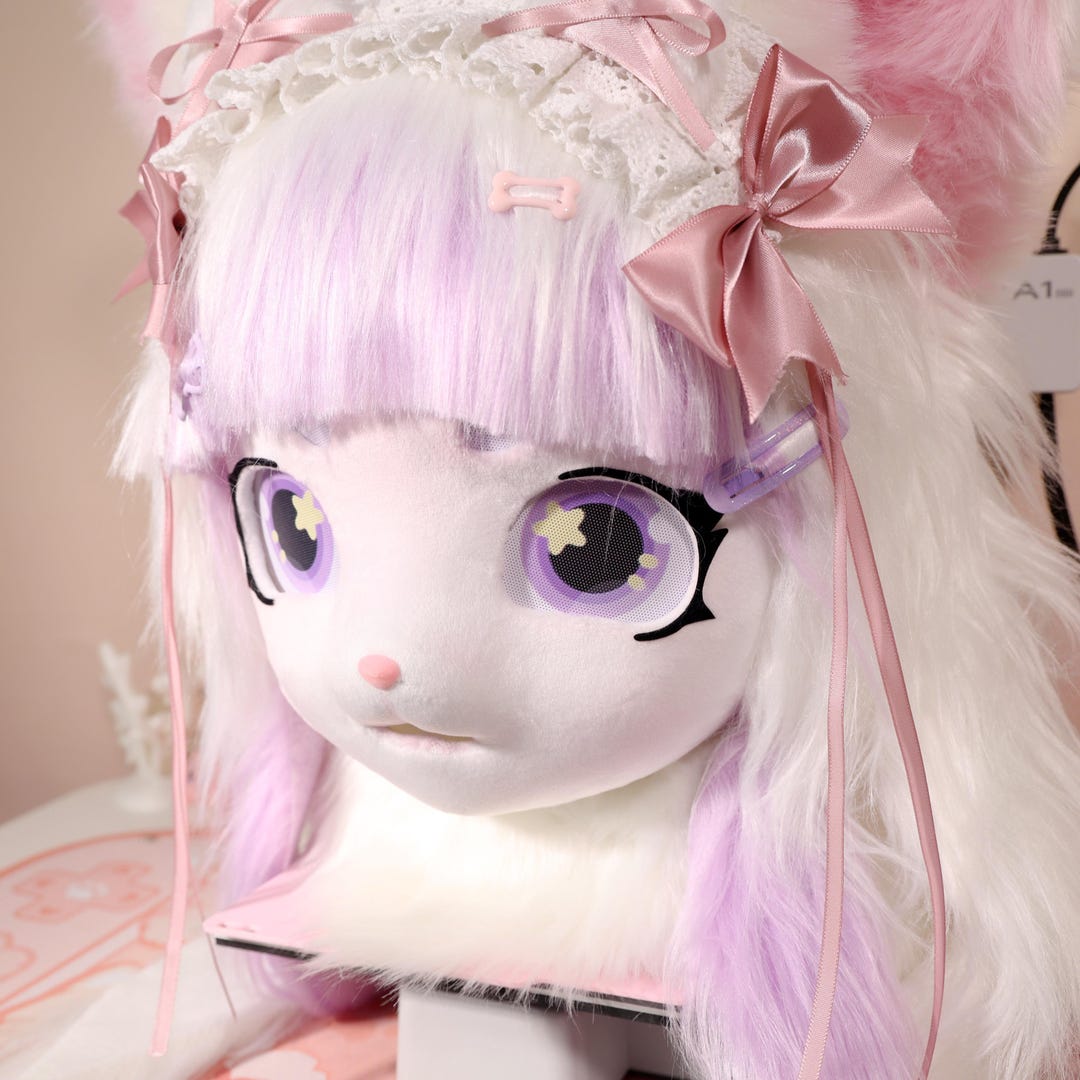 Kig Head Fursuit Furry Premade Cosplay Animal Kigurumi Mask Set With ...