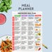 Endomorph Meal Plan PDF, 7-day Macro-based Food Schedule, Calorie ...