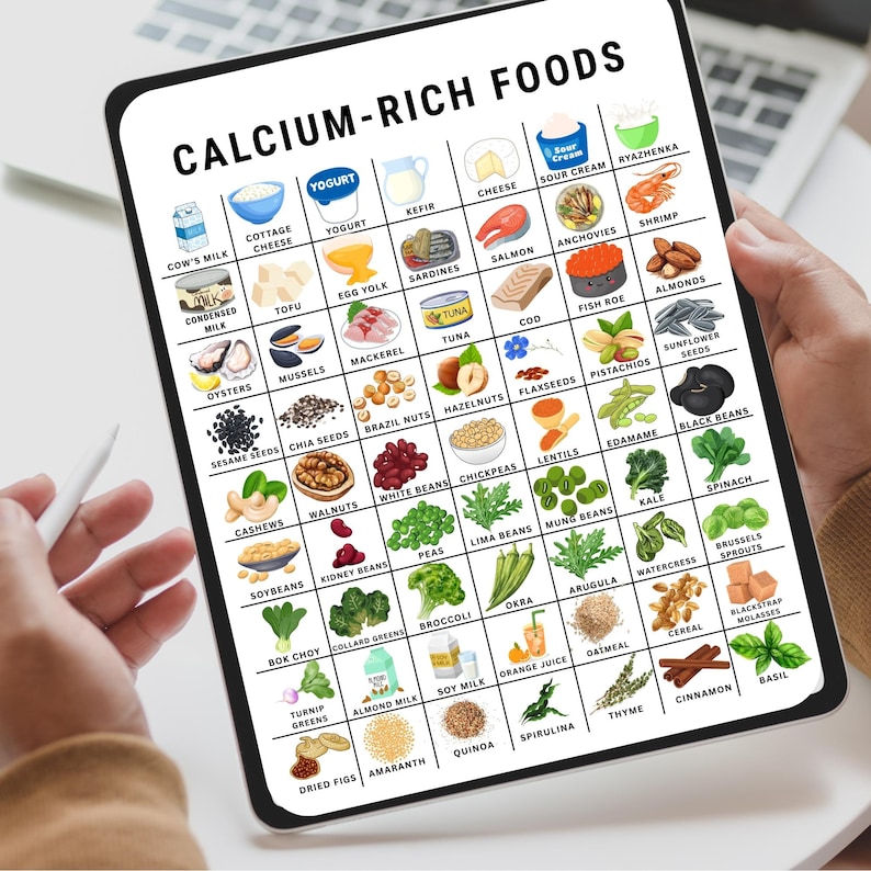 Calcium-rich Food List, List of Foods High in Calcium, Calcium Rich ...