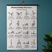 Glutes and Hips Workout | Printable Exercise Chart | No Jump Home ...