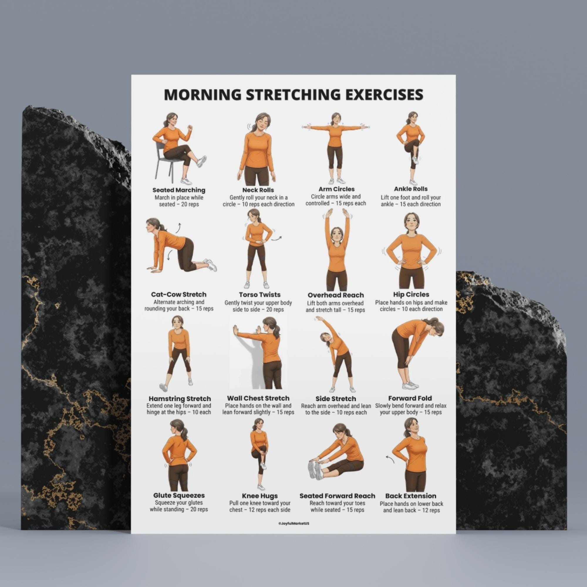 Morning Stretching Exercises for Women | Full Body Stretch Routine ...