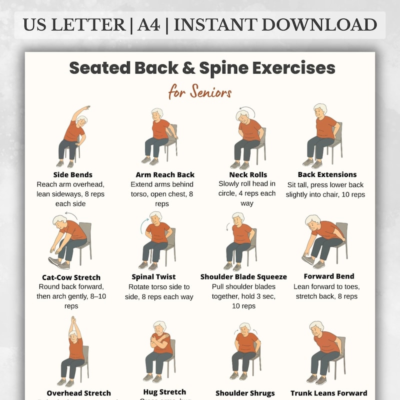 Stretching Poster - Etsy