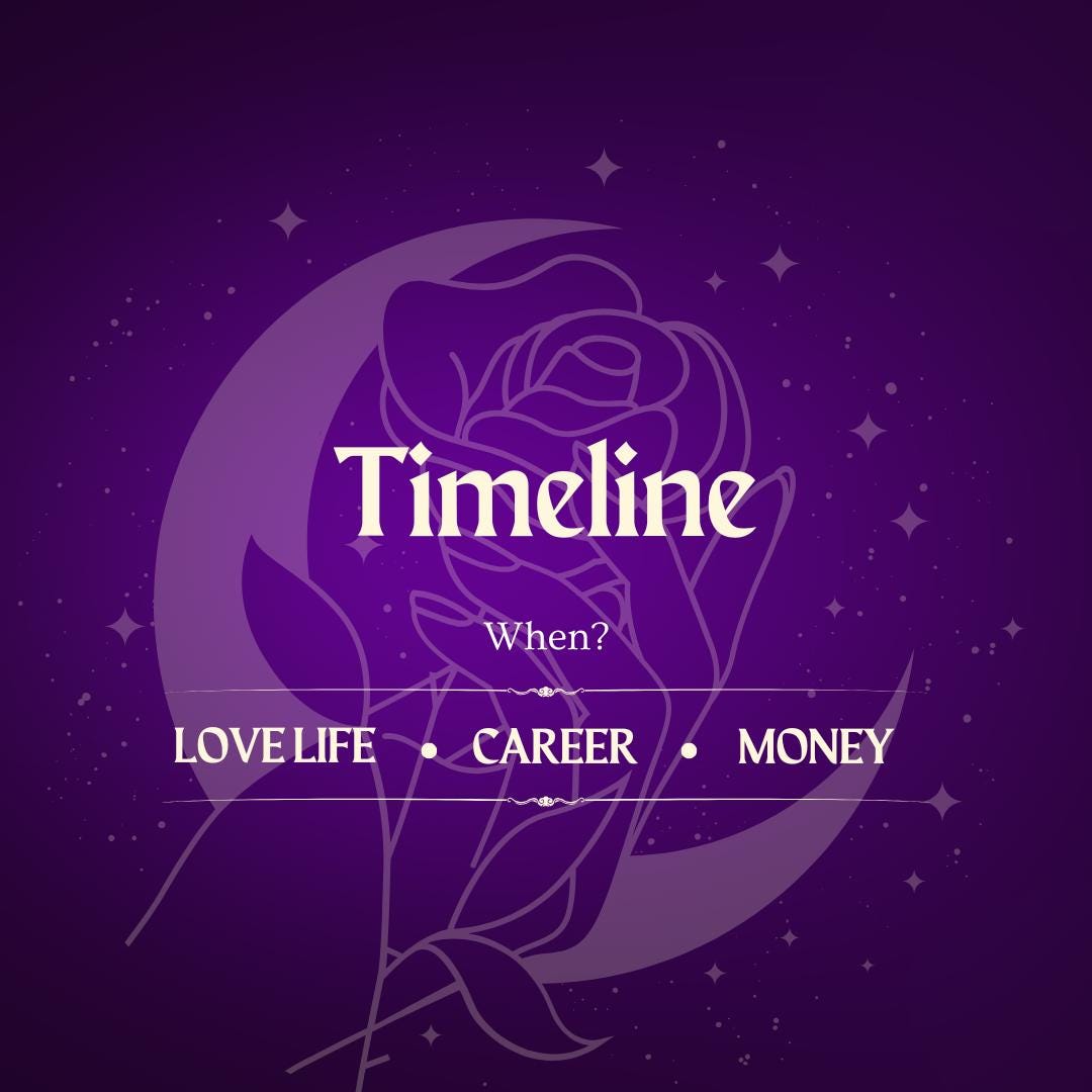 Timeline (when & Date) - Tarot Reading - Etsy