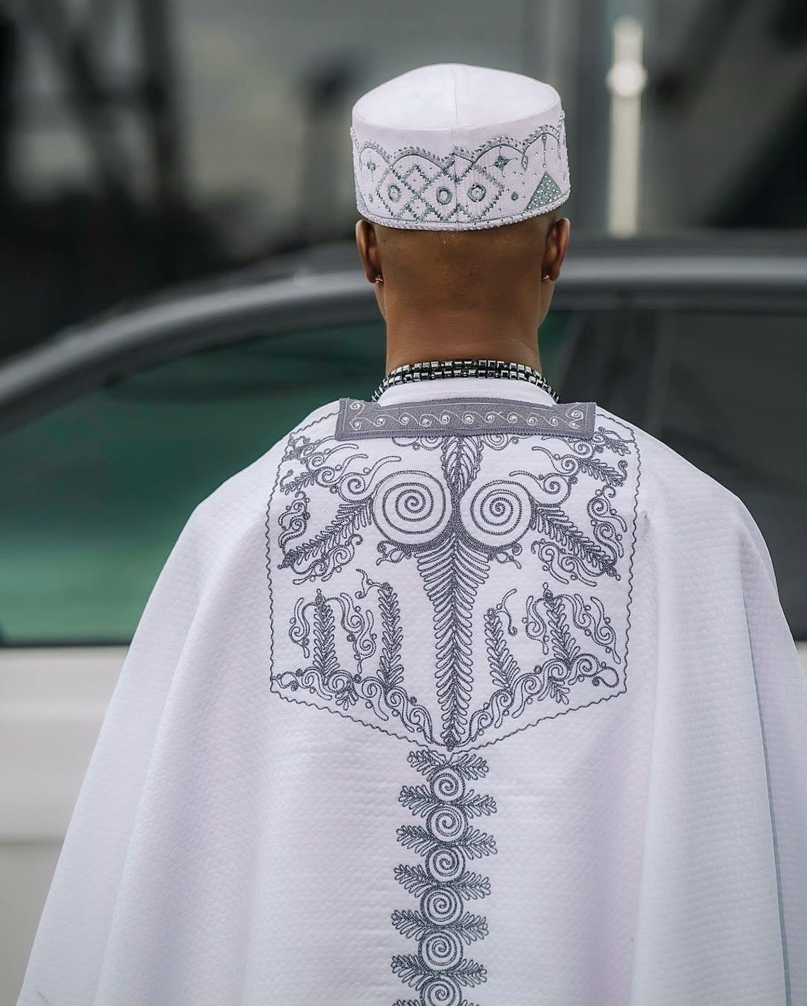 Traditional West African Robe With Intricate Embroidery, Perfect for ...
