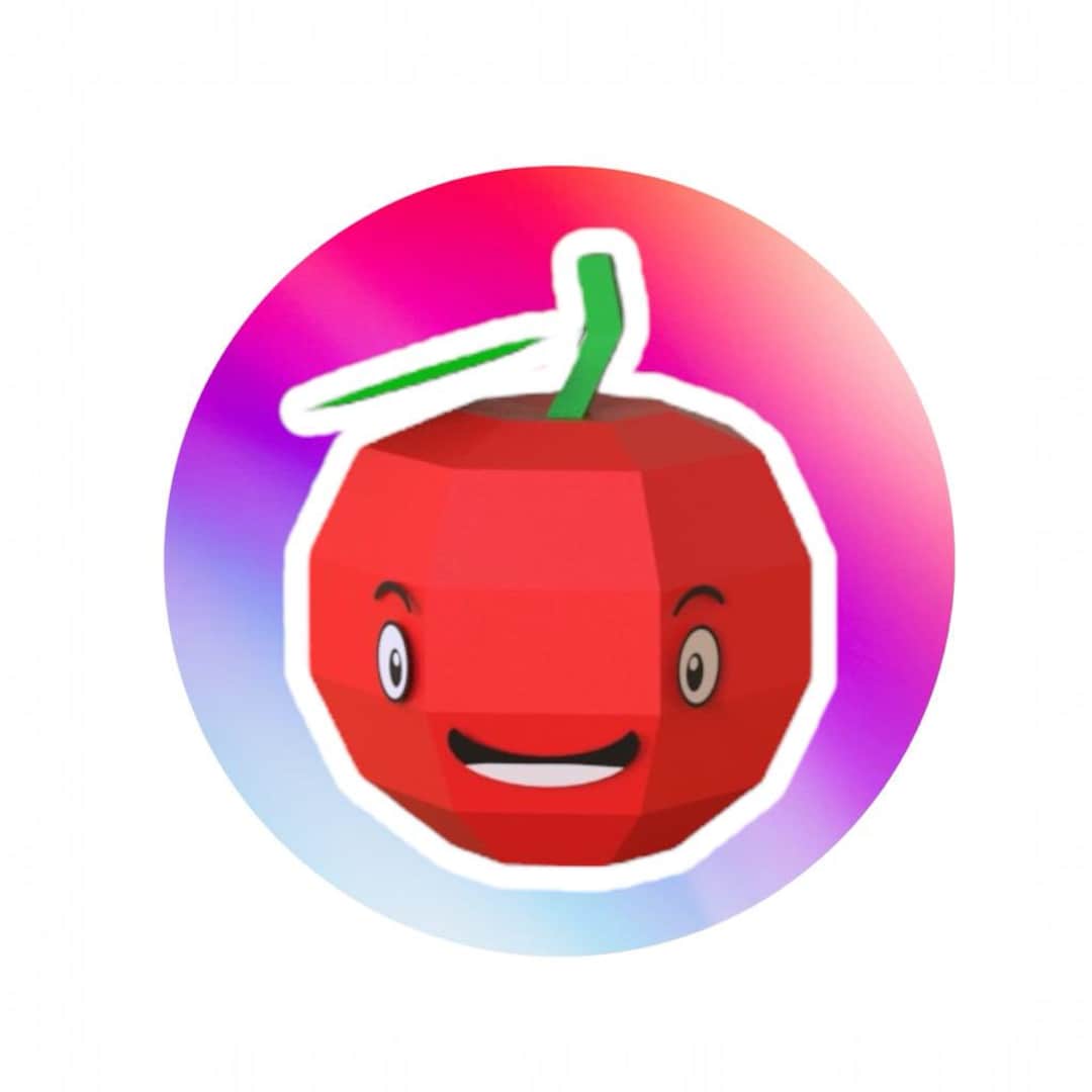 Papercraft Model of an Apple Fruit, PDF, Digital File for Children in ...