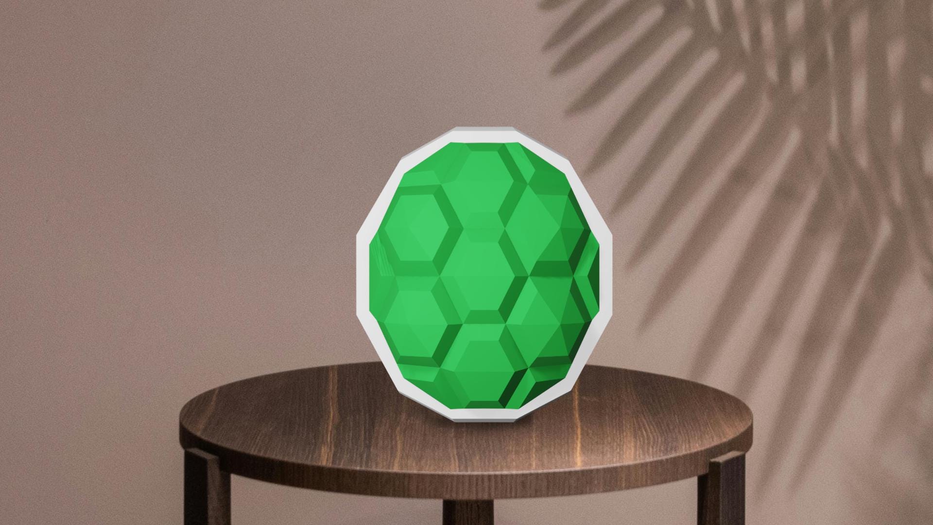 Green Shell Papercraft 3D to Print – Pdf Svg Dxf File – DIY Gamer Decor ...