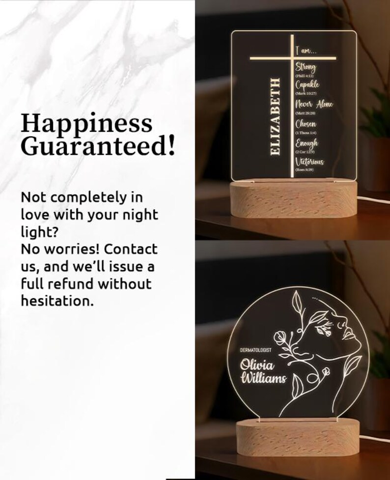 Air Traffic Controller Custom Night Light Personalized LED Gift With ...