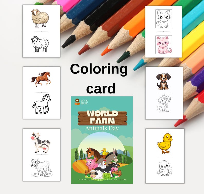 19 World Farm Printable Coloring Pages Kids ,printable Coloring Sheets ...