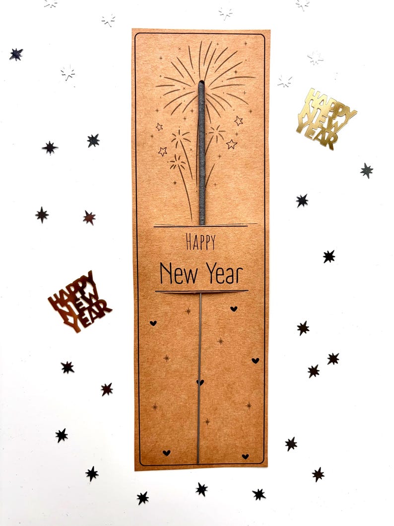 New Year Printable 2026 | Happy New Year Tags | DIY New Year Gift Idea ...