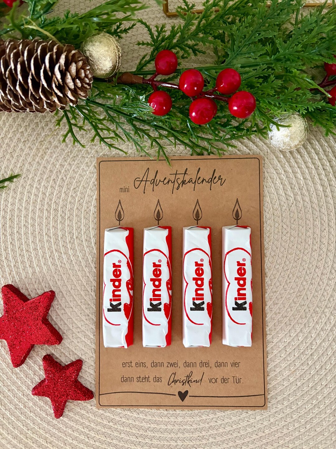 Mini Advent Calendar Printable | 2 Sizes | German & English Version ...