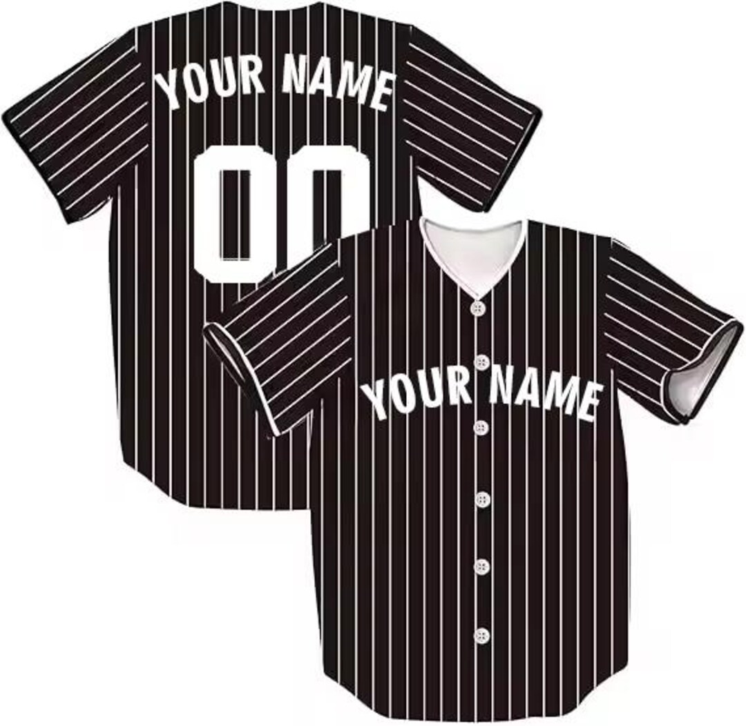 Fashion Custom Baseball Uniforms Choose Your Own Name and Number - Etsy