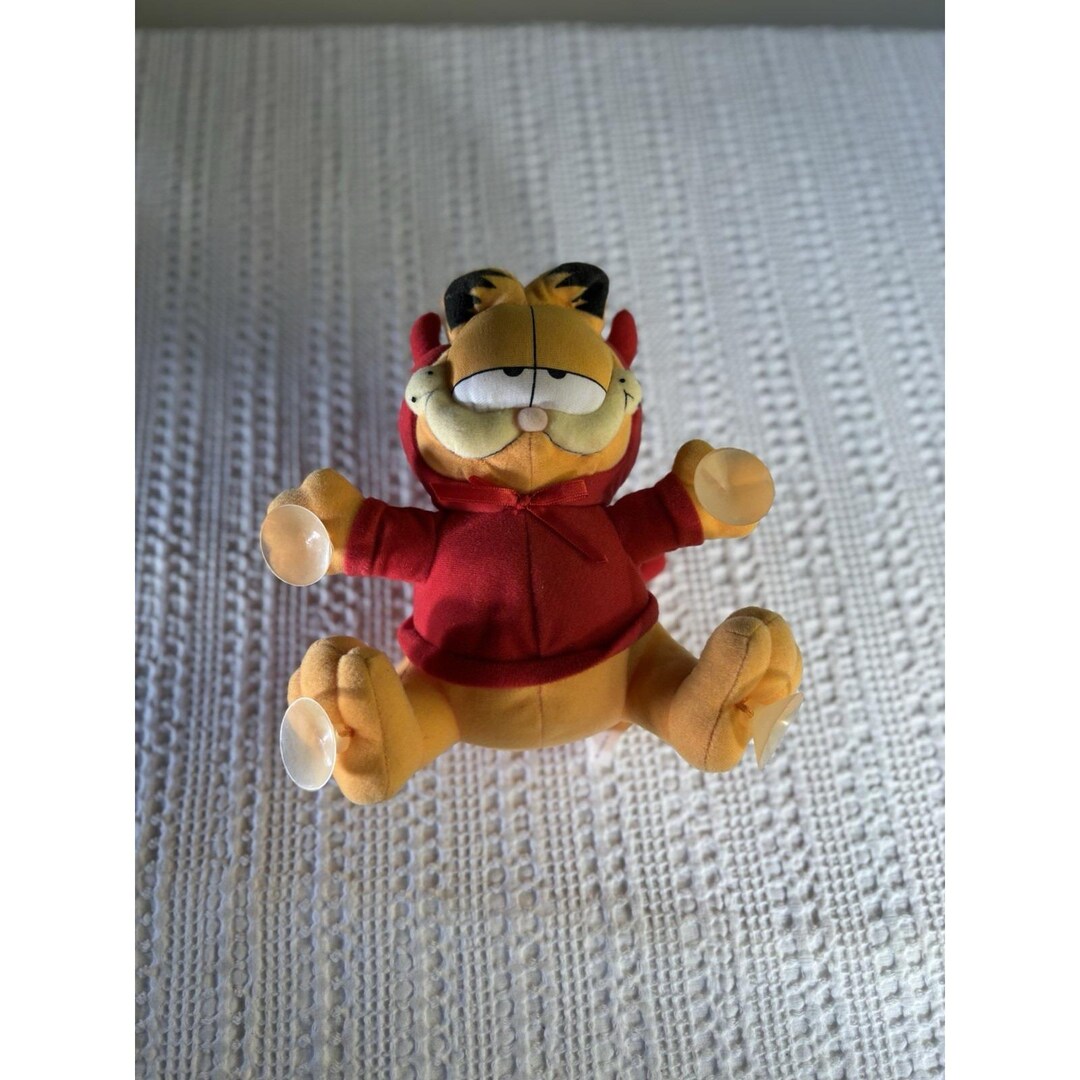 Vintage Garfield Halloween Plush Devil Costume Car Window Suction 7" - Etsy