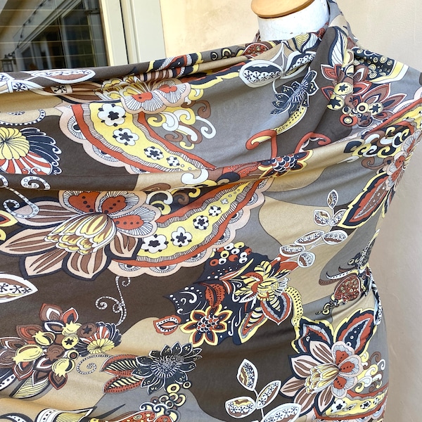 Italian Silk Fabric - Etsy