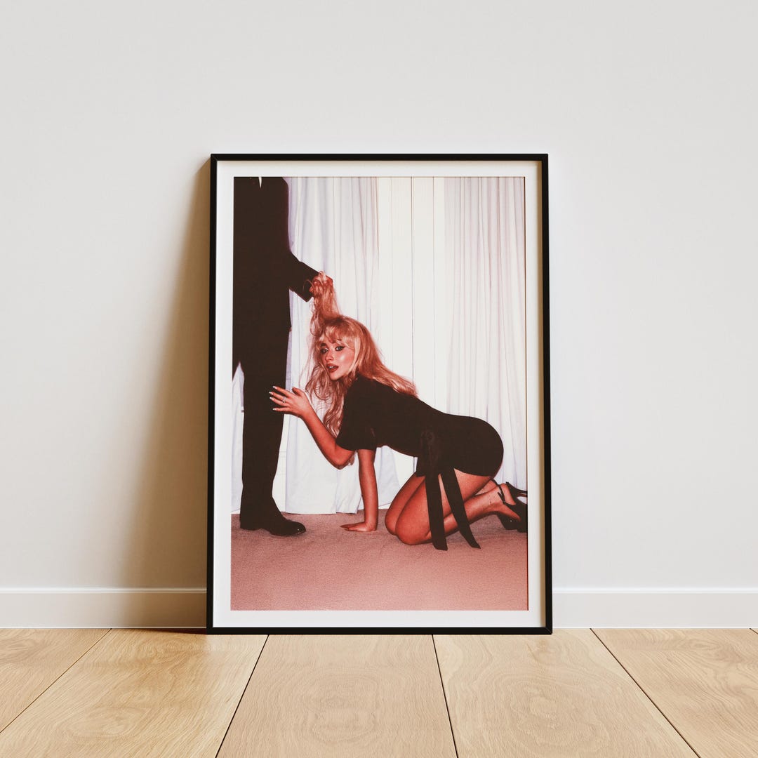 Sabrina Carpenter "man's BEST Friend" (2025) | Pop Art Poster | Wall ...