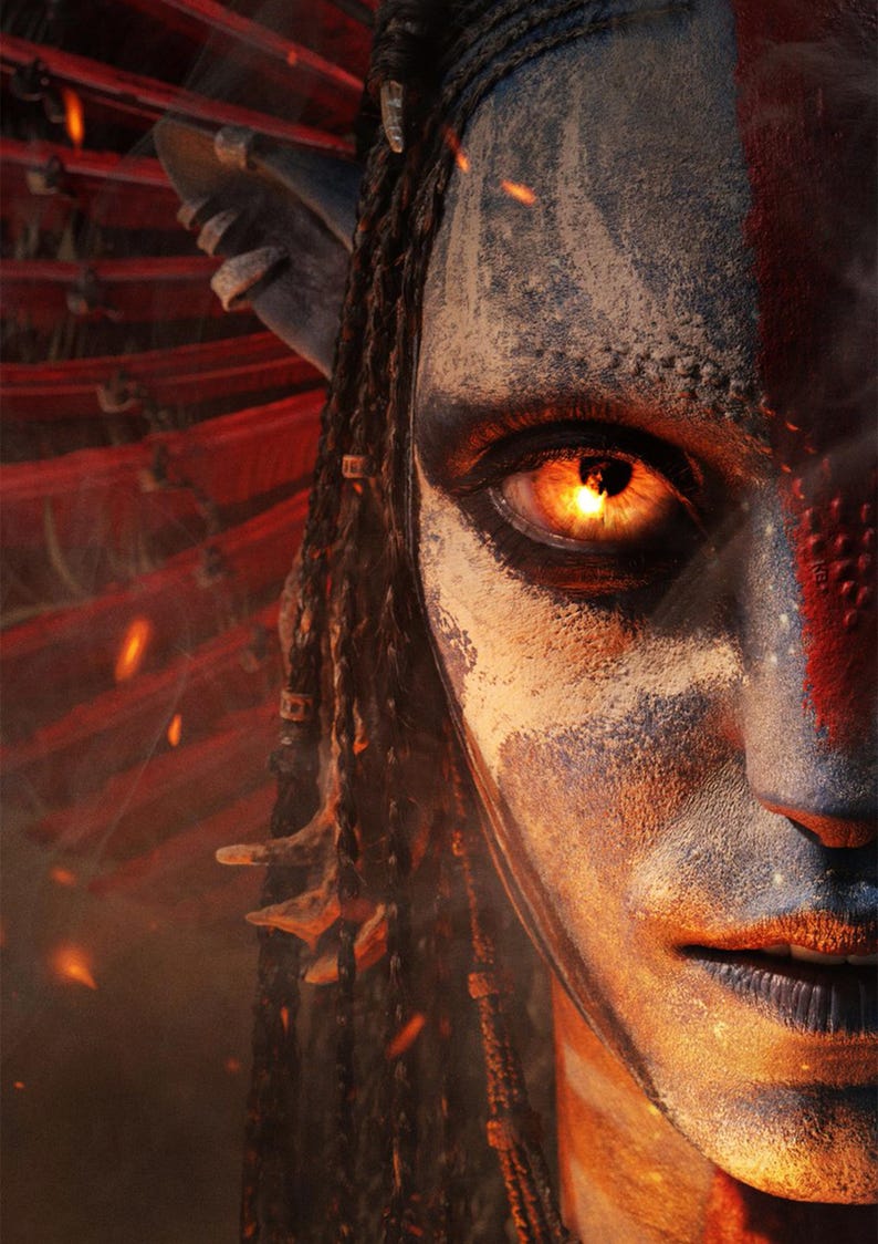 James Cameron "Avatar: Fuego y cenizas" (2025) | Póster de la película ...