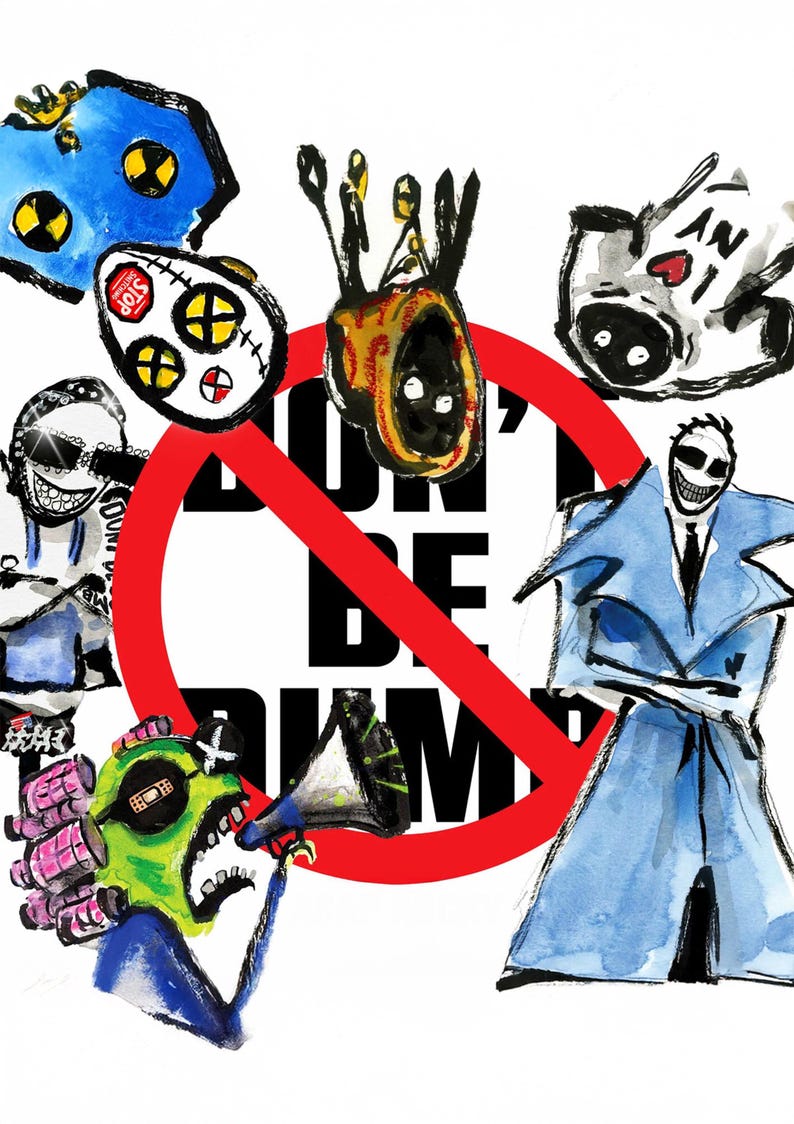 ASAP Rocky „DON'T BE DUMB“ (2026) | Rap-Poster | Wanddeko ...