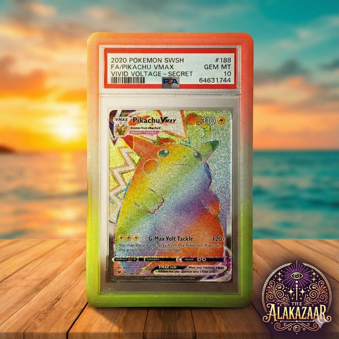 Gradient Sparkle PSA Slab Guard, Bumper Guard for PSA Graded Cards - Etsy