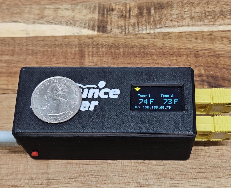 Dual-probe Thermocouple Logger: Artisan & Roastmaster Compatible ...