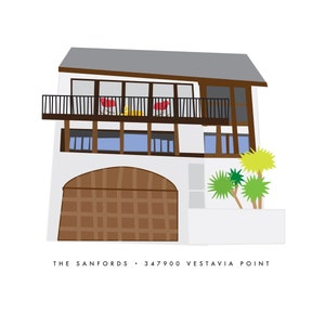 RUSH!!! Custom House Portrait - as Seen in HGTV Magazine! Jpress ...