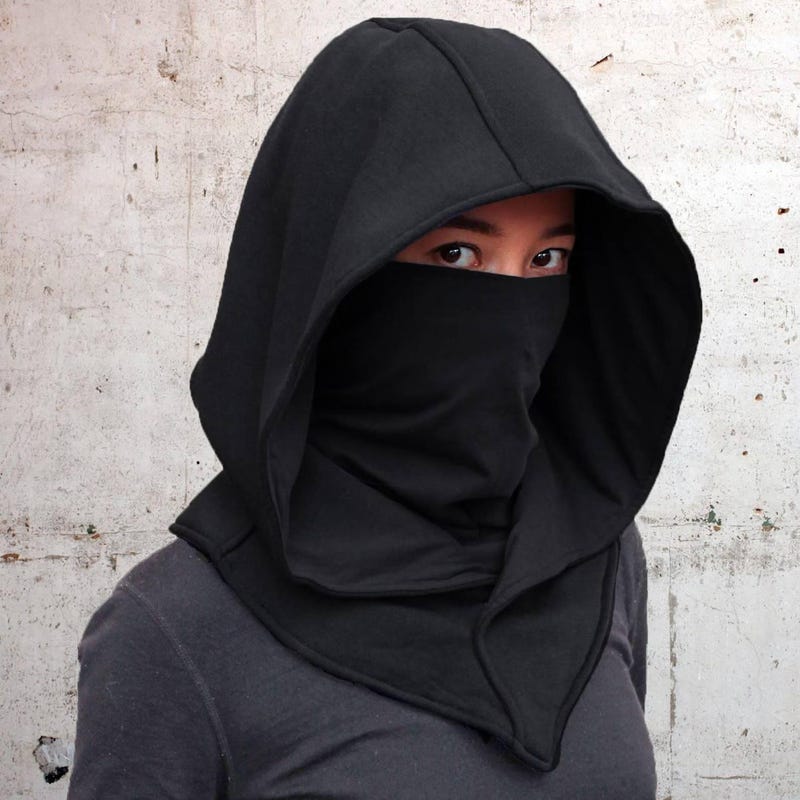Black Hood Ren Faire - Etsy UK