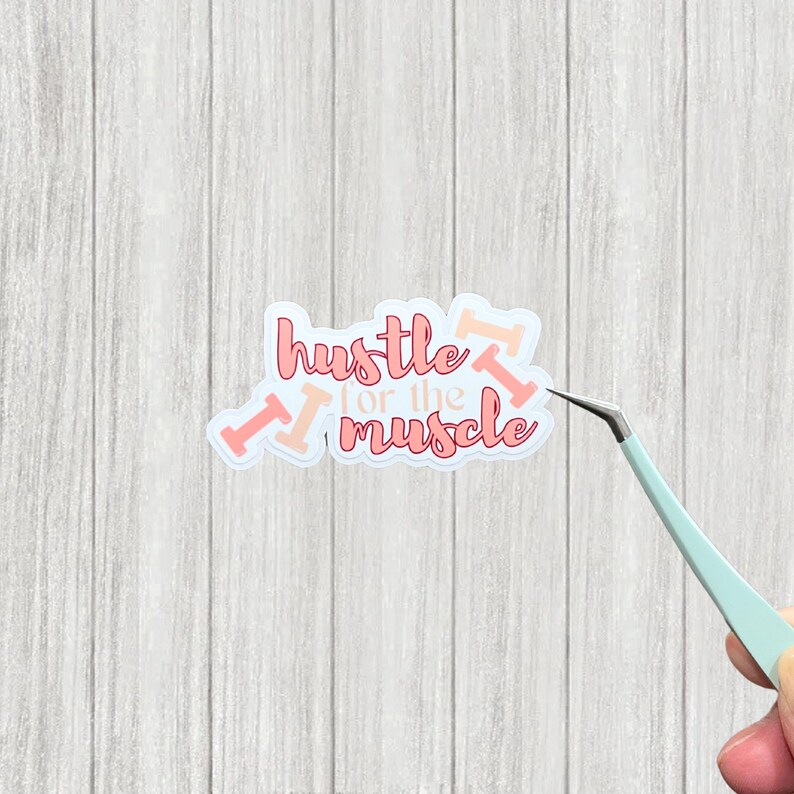 Motivational Fitness Stickers Set #1, Gym Stickers, Workout Stickers (9 ...