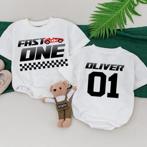 Fast One Family Matching Birthday Shirt, Fast 1 Birthday T-shirt, Race ...