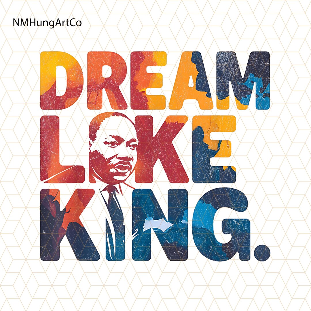 Martin Luther King Jr Black History Month MLK I Have a Dream Png ...