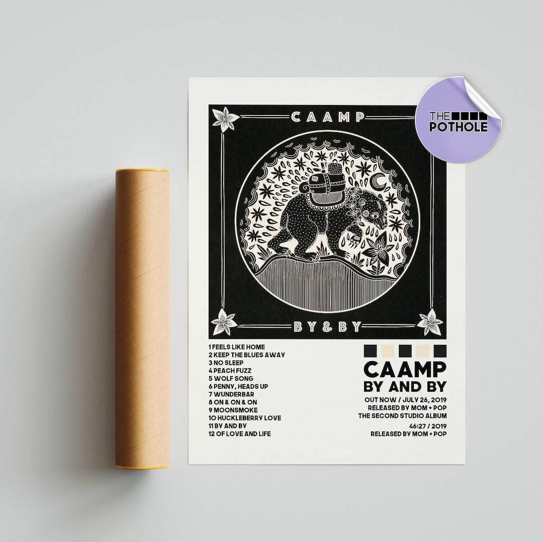 Caamp Posters, by and by Poster, Caamp, by and by Album Cover Poster ...