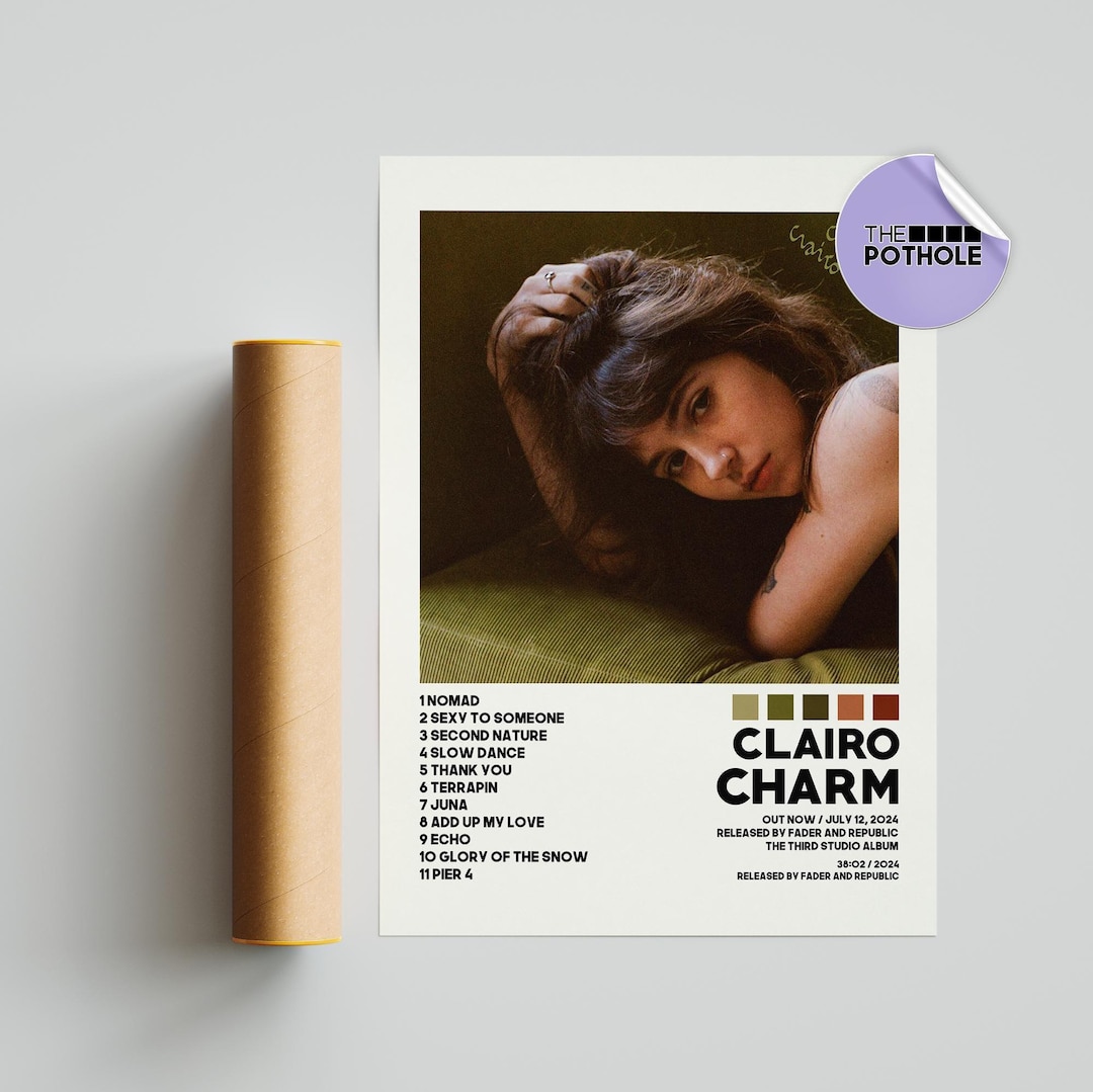 Clairo Posters / Charm Poster / Album Cover Poster / Poster Print Wall Art / Custom Poster ...