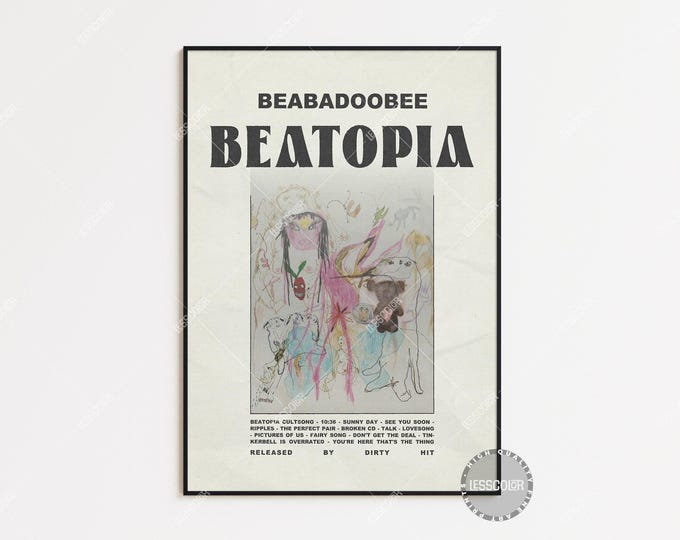 Beabadoobee - Beatopia Inspired Poster - Etsy Canada