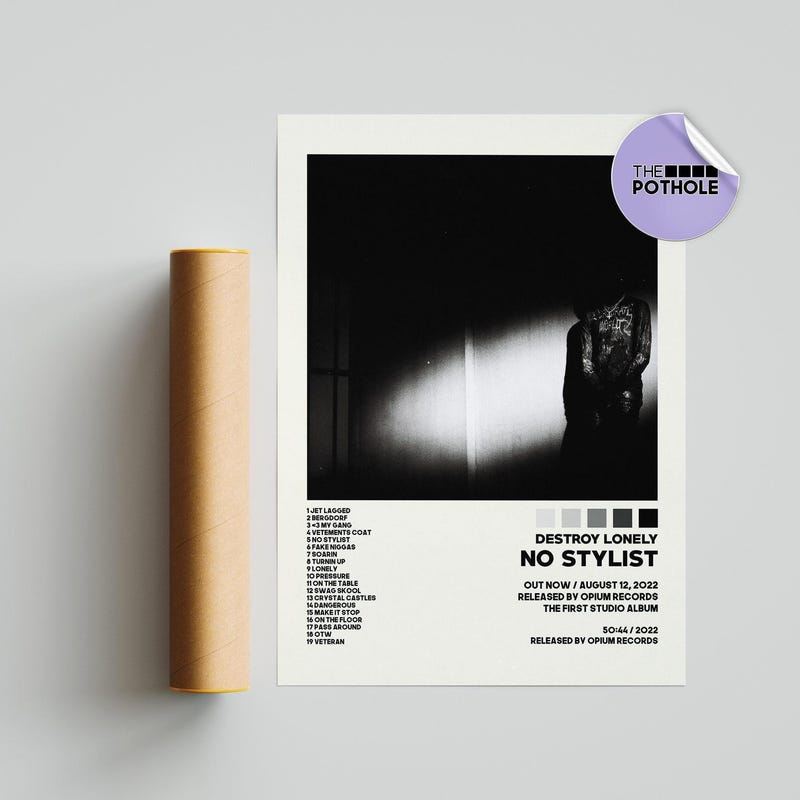 Destroy Lonely Poster - Etsy