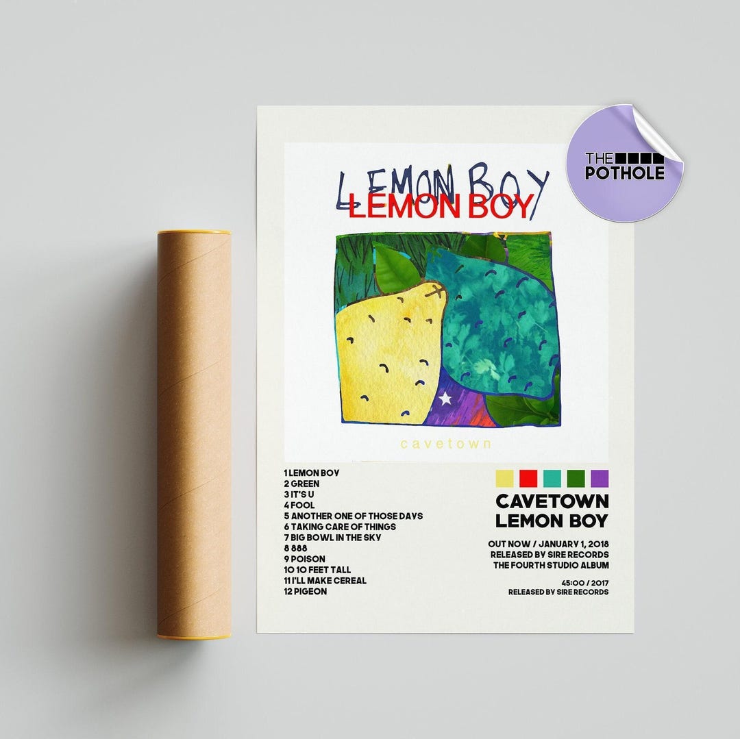 Cavetown Posters, Lemon Boy Poster, Album Cover Poster, Poster Print ...
