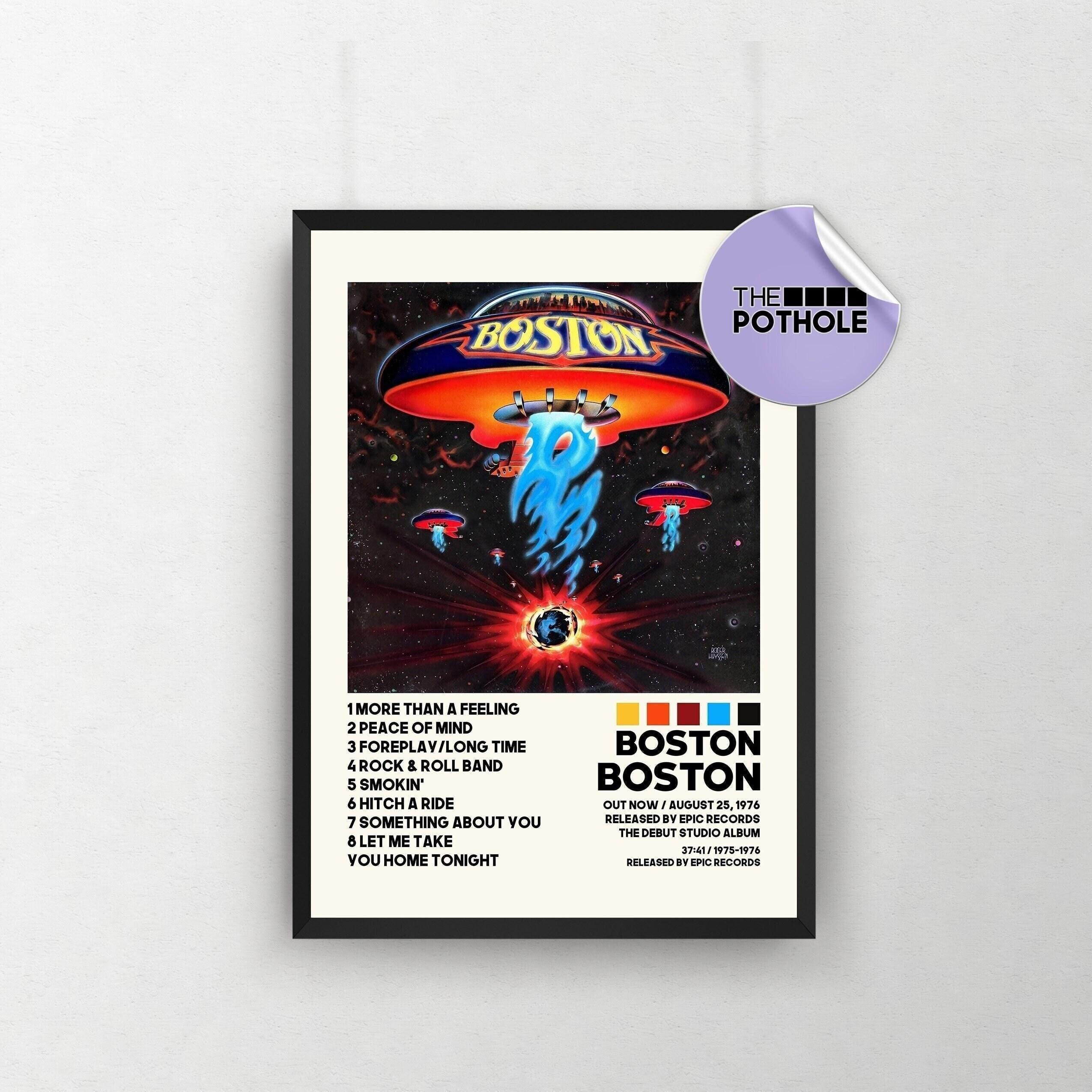Boston Posters / Boston Poster, Album Cover Poster, Poster Print Wall ...