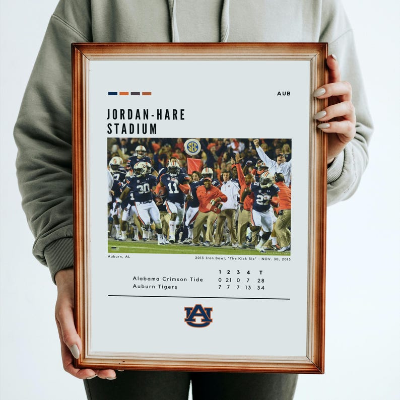 2013 Iron Bowl, "the Kick Six", Alabama Crimson Tide V. Auburn Tigers ...