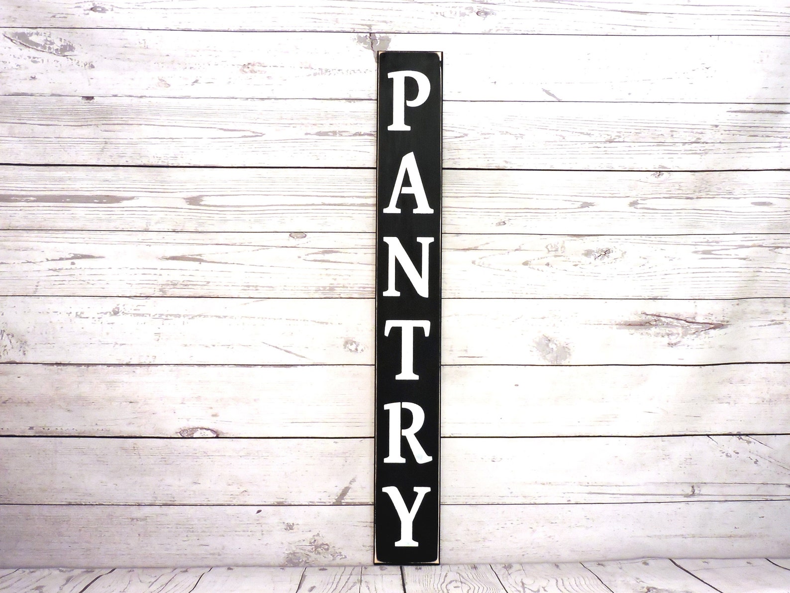 Pantry Vertical Sign Primitive Country Painted Wall Sign | Etsy