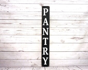 Coffee Vertical Sign Primitive Country Painted Wall Sign, Kitchen Decor ...