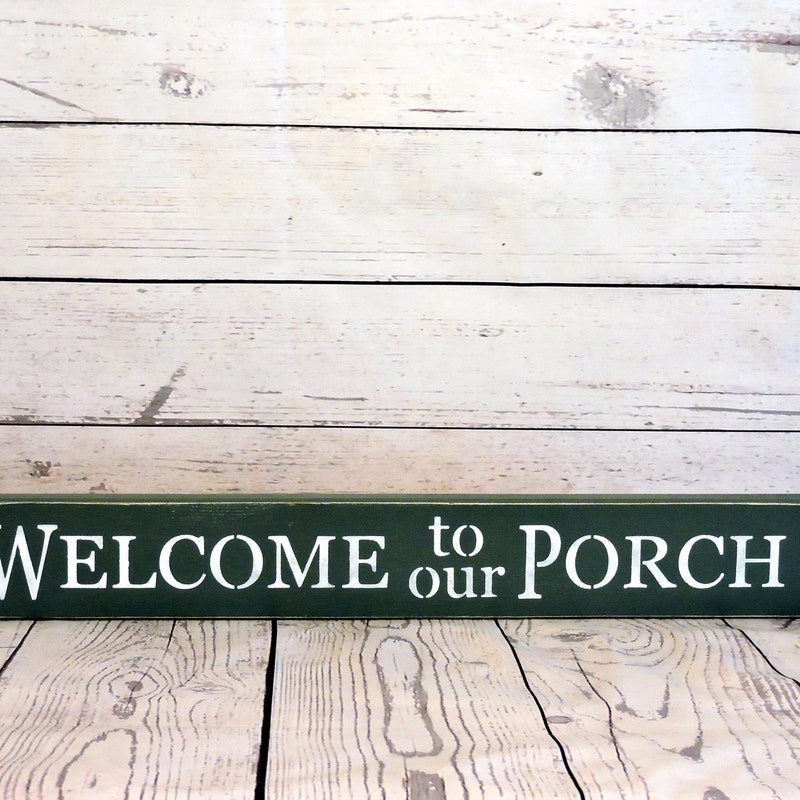 Primitive Welcome - Etsy