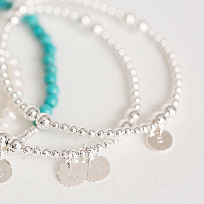 Monogram Bracelet - Etsy