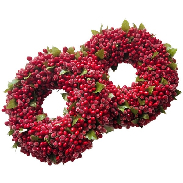 Red Berry Wreath - Etsy