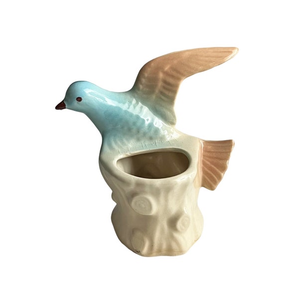 Vintage Ceramic Bird Planters - Etsy