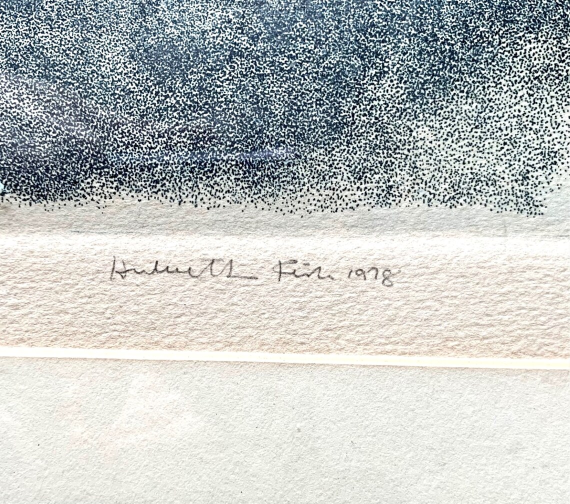 Framed Limited Edition Herbert L Fink Metamorphosis Etching - Etsy