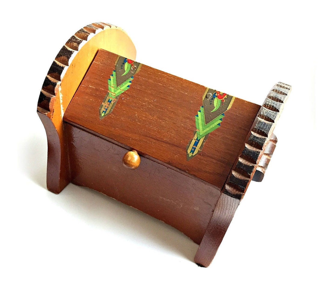 Natural Bark Wooden Box, Vintage Bark Box, Handmade Vintage Wood Box ...