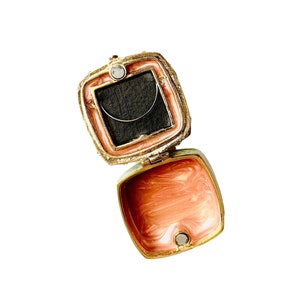 Monet Enamel Butterfly Pill Box, Monet Rhinestone Butterfly Picture ...