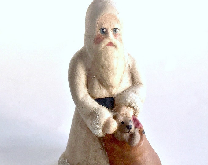 Walnut Ridge Primitives Santa, Vintage Walnut Ridge Chalkware Santa ...