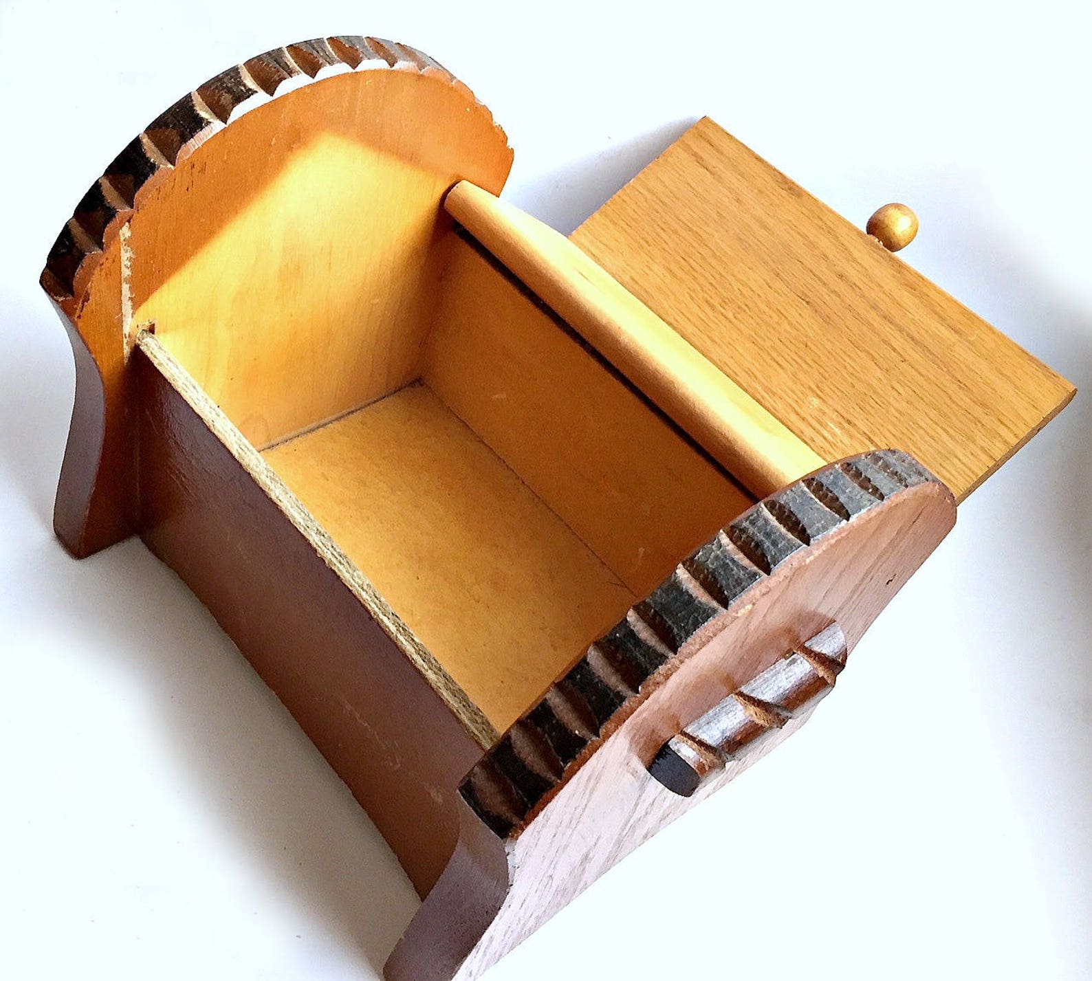 Natural Bark Wooden Box Vintage Bark Box Handmade Vintage | Etsy