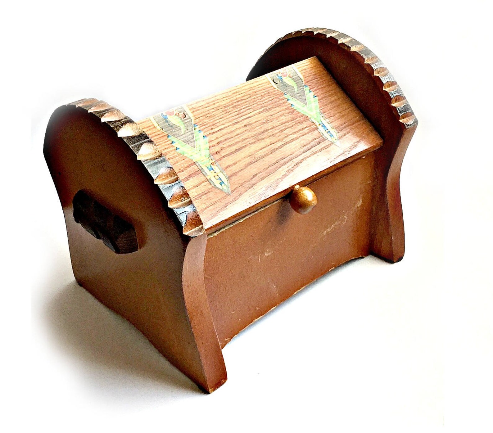 Natural Bark Wooden Box Vintage Bark Box Handmade Vintage | Etsy