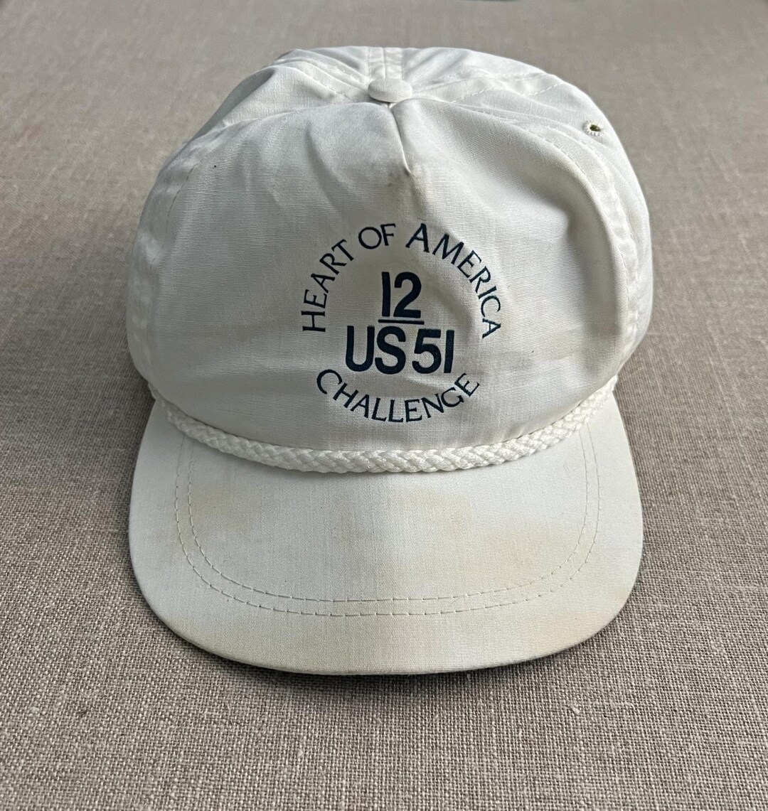 Heart of America Challenge Vintage Sailing Hat, Vintage Baseball Hat ...