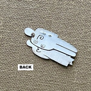 Silver 925 Family Pin, Sterling Silver Family of Three Pin, Silver Far ...
